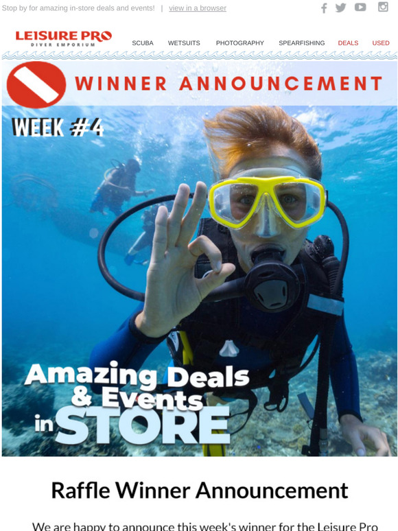 LeisurePro: 👋 Come Visit Us At Our NYC Scuba Shop | Milled