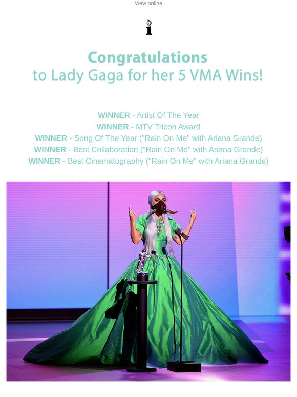 Lady Gaga: Lady Gaga, Machine Gun Kelly and Blackpink win big at VMAs ...