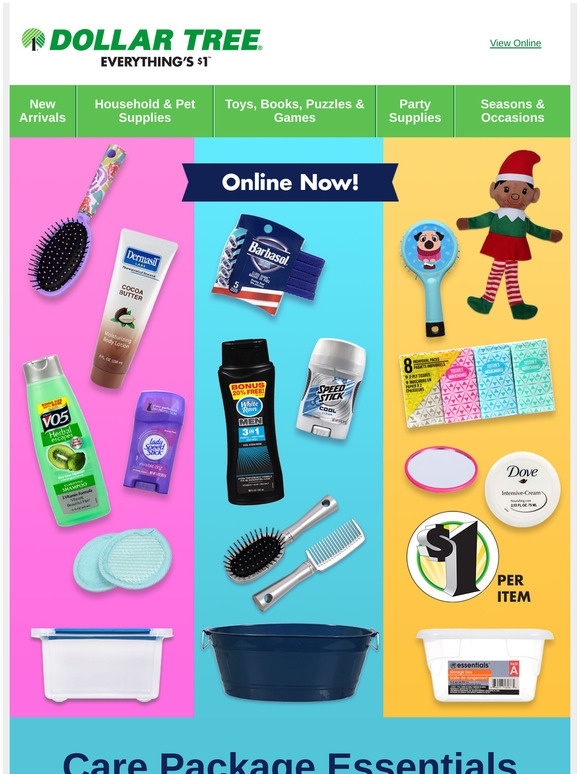 Dollar Tree: Send Love with Care Packages | Milled