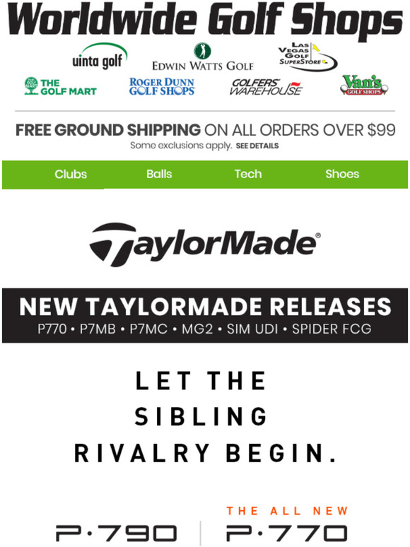 Edwin Watts Golf: Out Now! New Lineup Of Irons, Wedges and Putters From ...