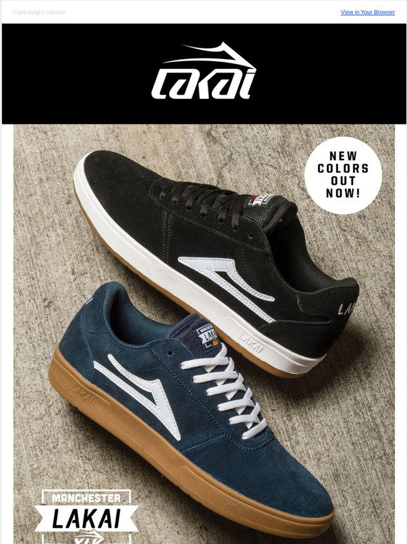 Lakai Limited Footwear: Summer Manchester XLK Colorways | Milled