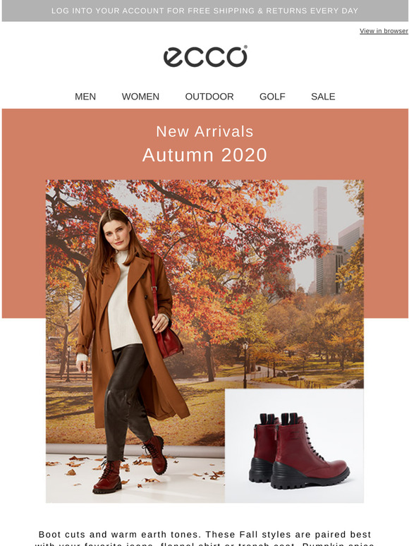 ECCO: Vibe Check: Ready for Fall? | Milled