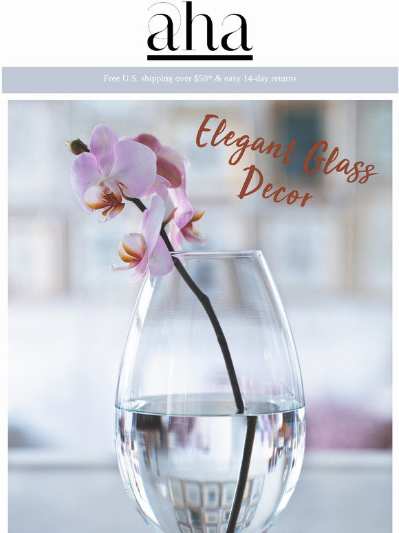 Ahalife: The most beautiful glassware! | Milled