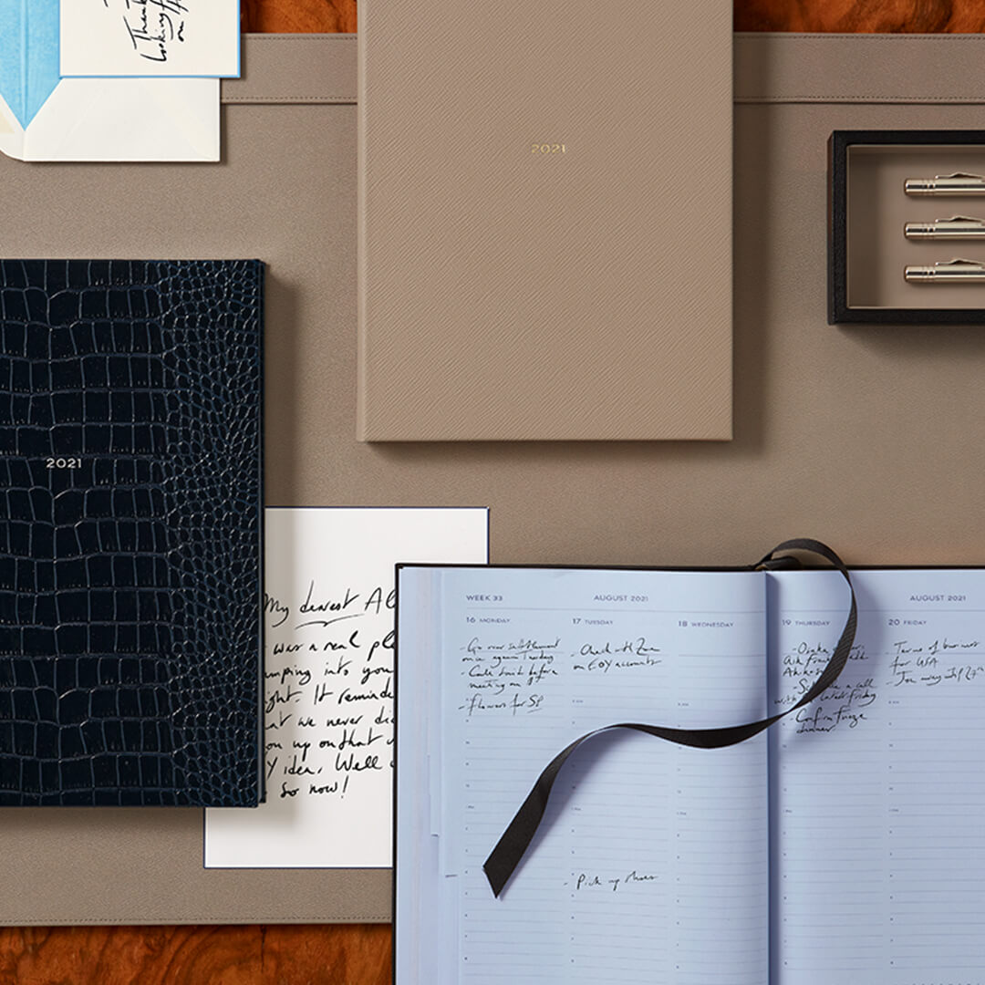 Smythson: Agendas designed for your desk | Milled