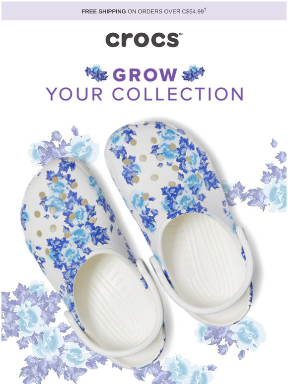 Crocs: Grow your collection with florals 🌸 | Milled