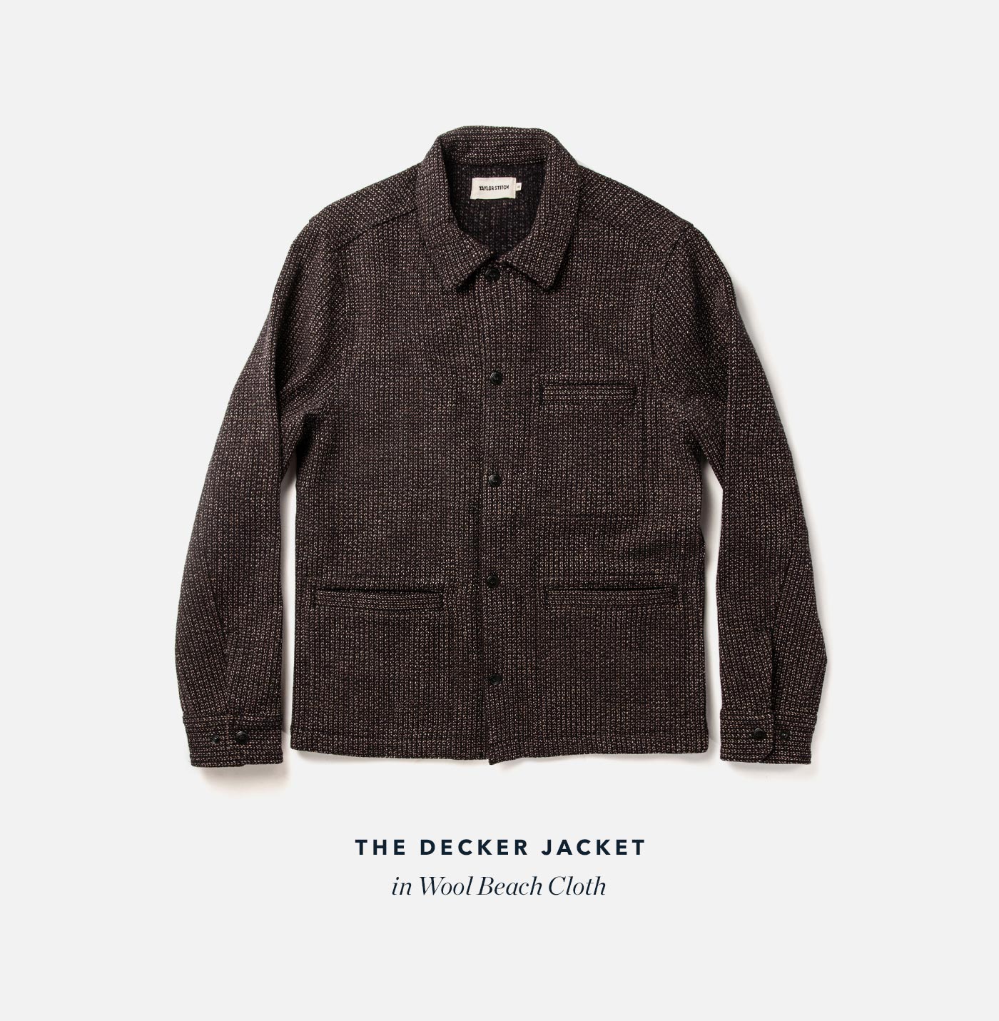 Taylor Stitch: The Decker Jacket—A Century in the Making | Milled