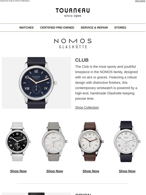 Tourneau: 2 Modern Icons From NOMOS Glashütte | Milled