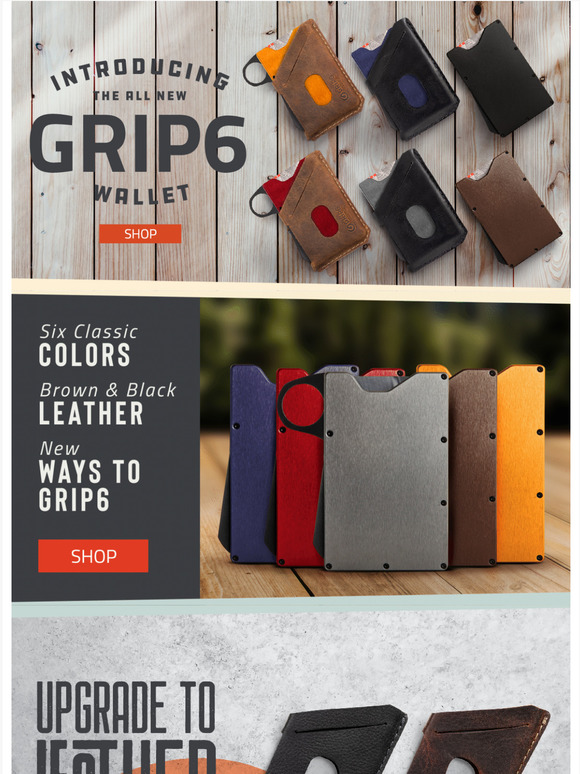 Grip6: The GRIP6 Wallet Just Launched... 2, 000 Wallets in Stock (and ...