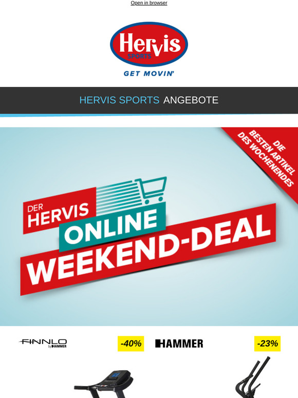 Hervis.de: Jetzt Hervis Weekend Deal entdecken! | Milled