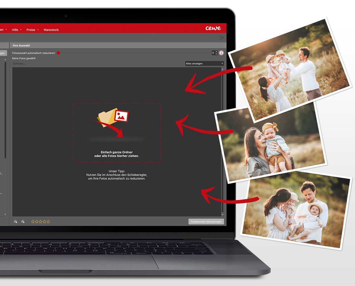 CEWE DE: UPDATE: Das sind die Neuheiten in der Bestellsoftware | Milled