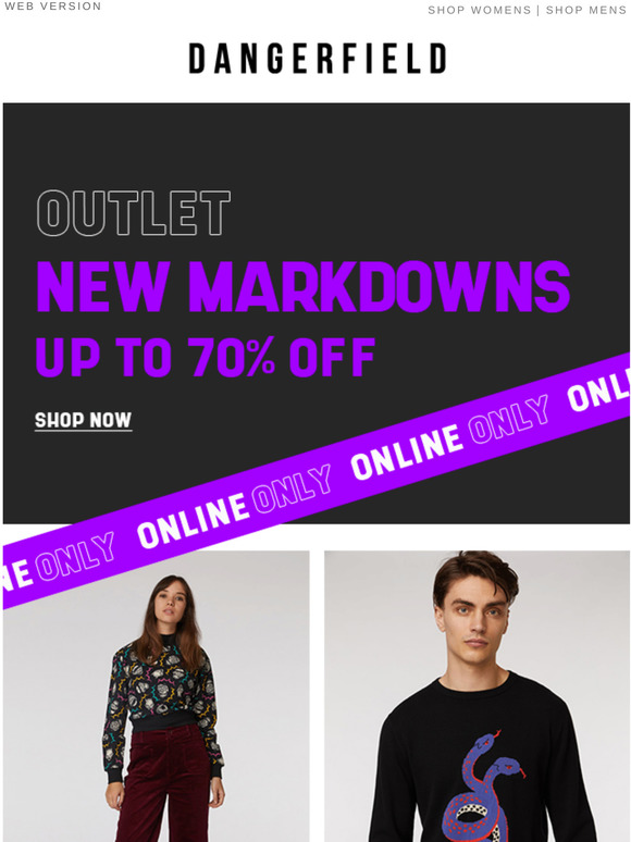 Dangerfield: NEW OUTLET MARKDOWNS ⚡ | Milled
