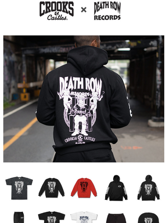 Crooks & Castles: Death Row Records ️ Crooks & Castles | Milled