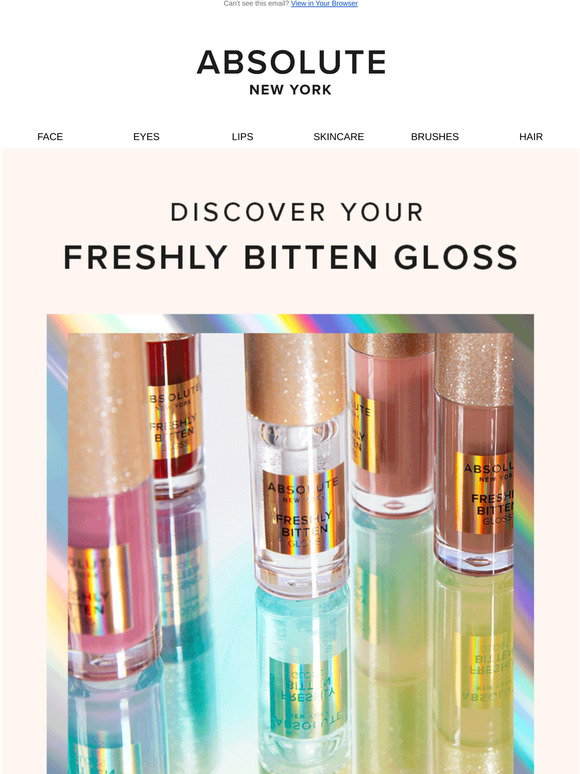 Absolute New York: 12 NEW 👄 Freshly Bitten Lip Glosses 👄 | Milled
