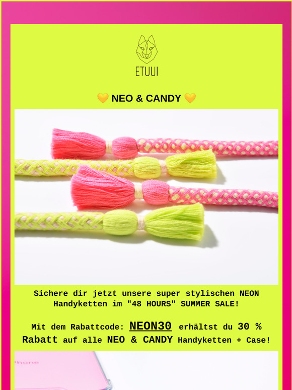 ETUUI: 30 % auf NEO & CANDY 🍧 Rabattcode: NEON30 | Milled