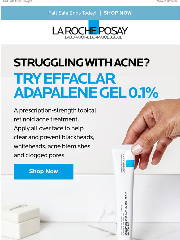 La Roche-Posay: Target Acne With Adapalene Gel 0.1% | Milled