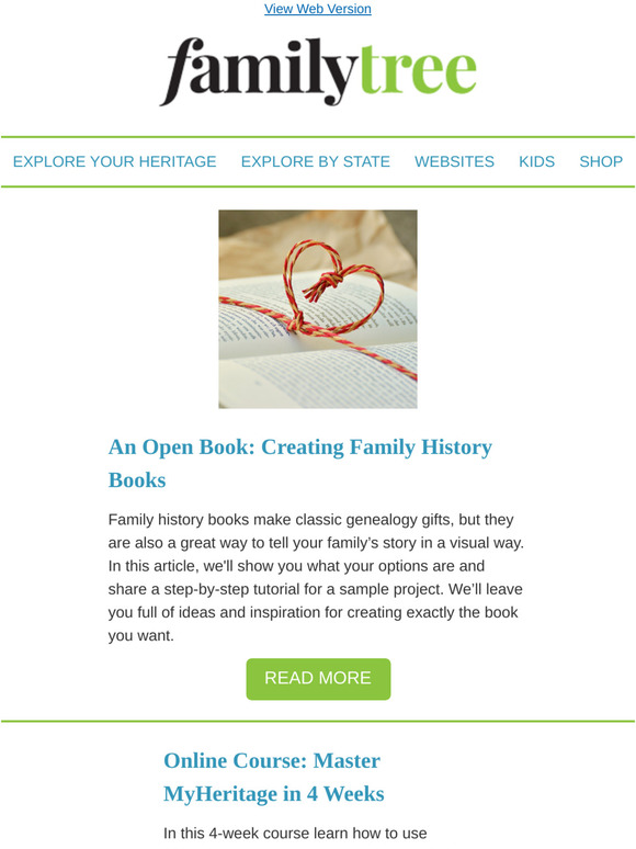 Family Tree Magazine: How to Create the Perfect Family History Book ...