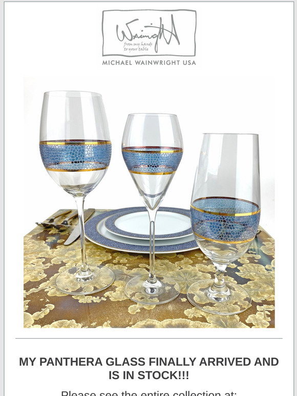 Michael Wainwright: New Panthera glass has arrived | Milled