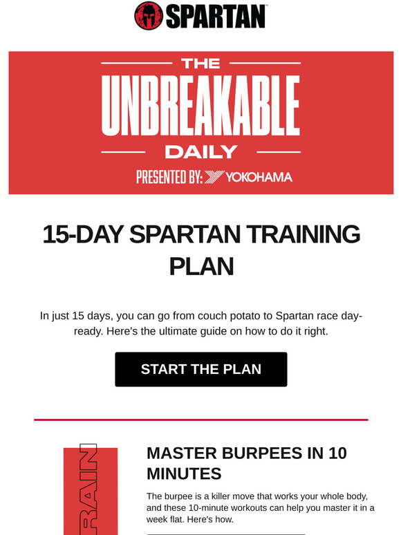 Spartan Race: The Unbreakable Daily: The Ultimate 15-Day Spartan ...