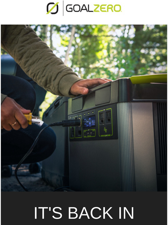 Goal Zero: The New Yeti 3000X is Back | Milled