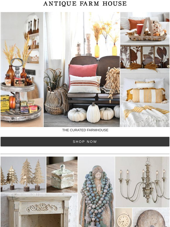 Antique Farmhouse: ️{THE CURATED FARMHOUSE} event launched.. | Milled