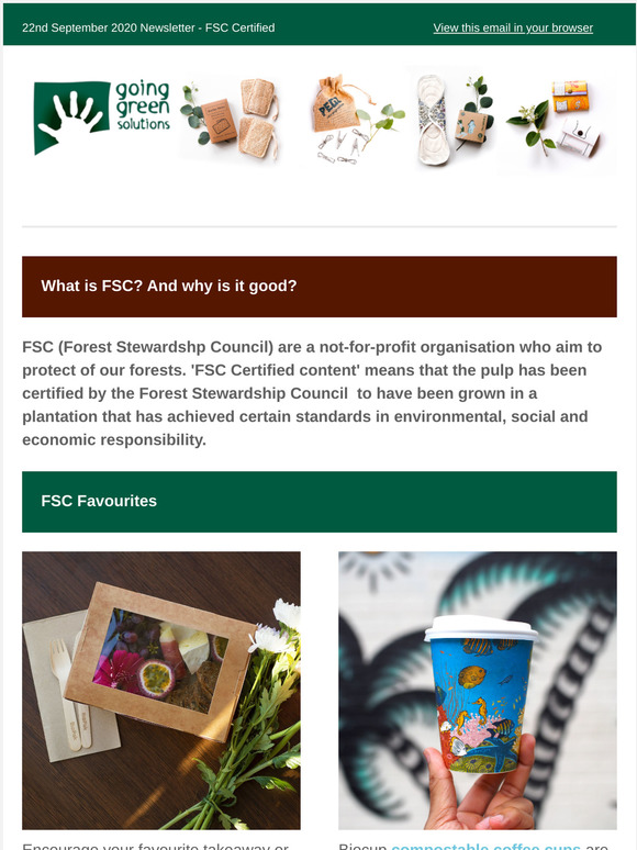 Going Green Solutions: What is FSC? And why is it good? | Milled