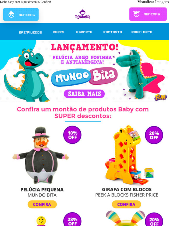 Toymania: Os brinquedos perfeitos para seu bebê estão aqui na Toy Mania ...