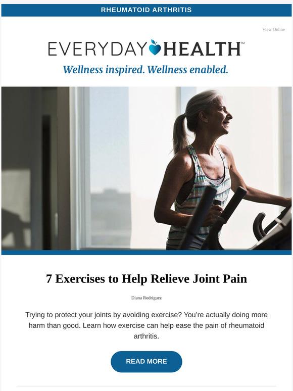 Lifescript: 7 Exercises to Help Relieve Joint Pain | Milled