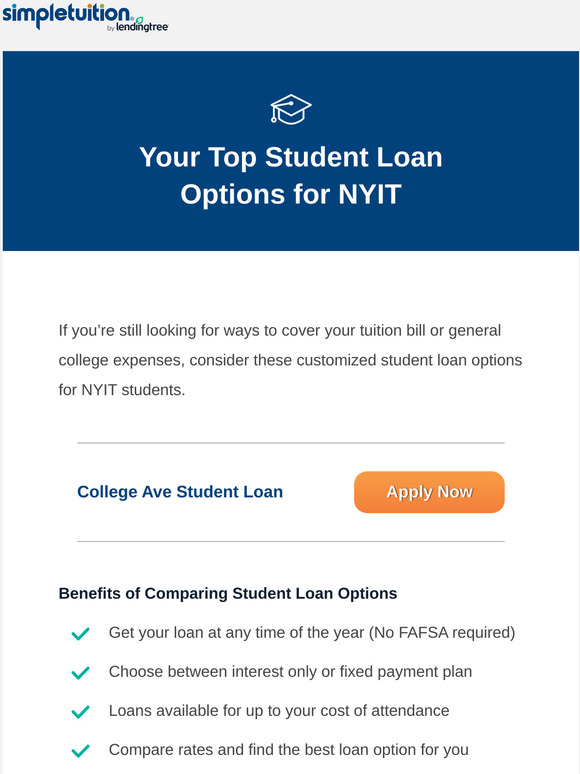 SimpleTuition: Get your student loan in minutes | Milled