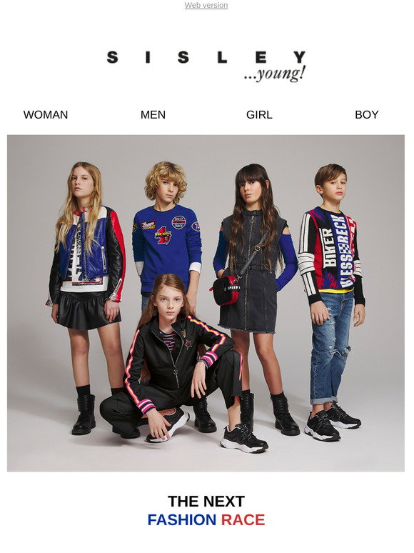Sisley: SISLEY YOUNG | STYLE GOES FASTER | Milled