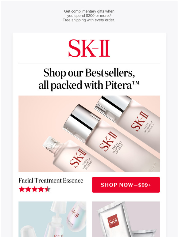 SK-II: Shop our bestsellers and get up to 5-piece gift set! | Milled