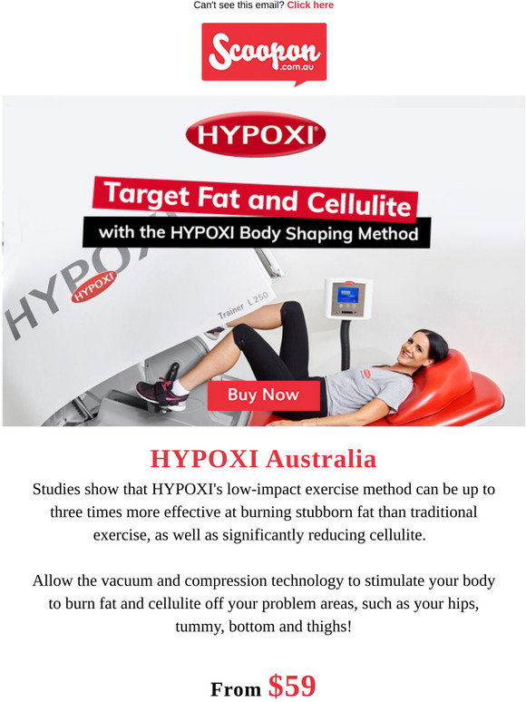 Scoopon: LAST CHANCE! Target Fat and Cellulite with the HYPOXI Body ...