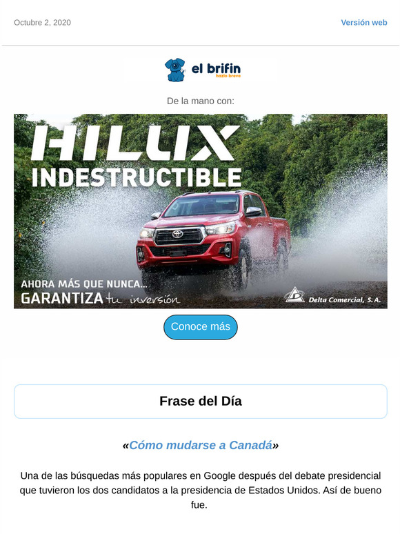 El Brifin: El Brifin de hoy: Un ambiente familiar | Milled