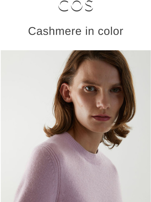 COS: COS cashmere in new shades | Milled