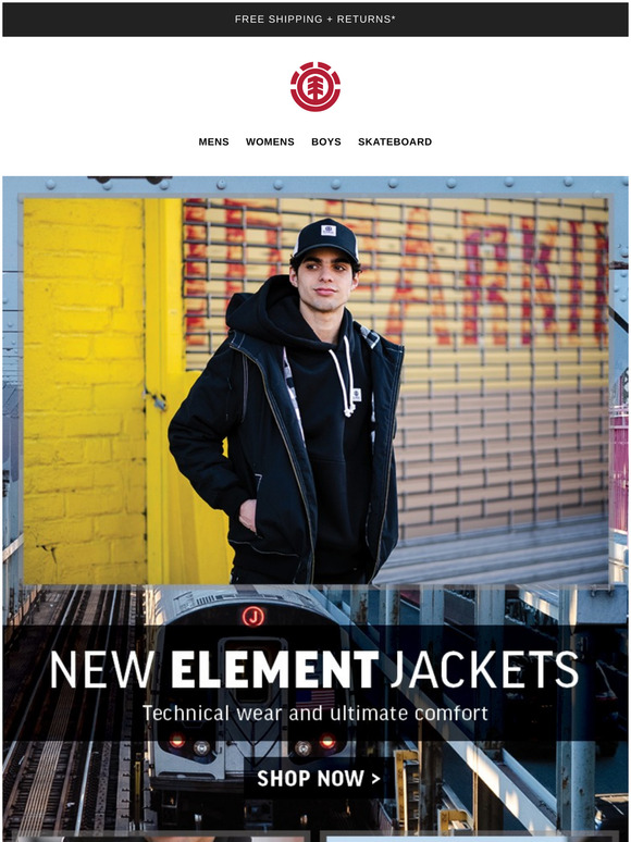 Element: New Element Jackets For Technical Wear And Ultimate Comfort ...