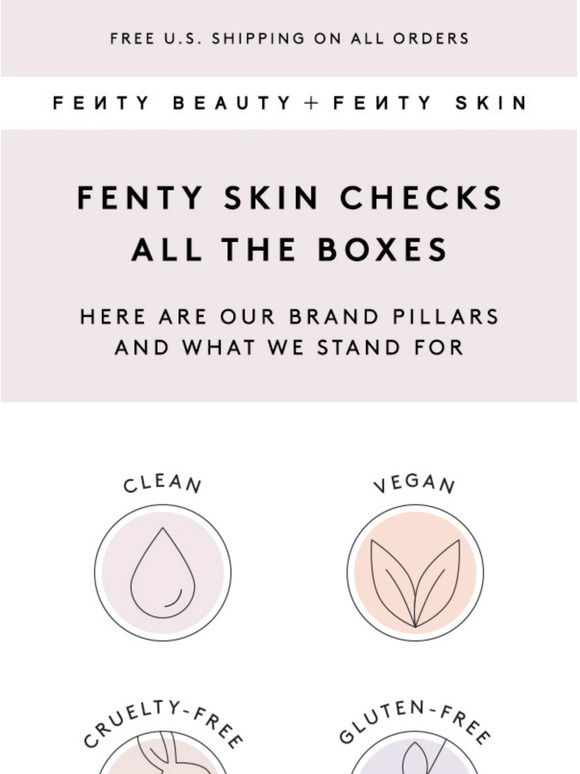 Fenty Beauty: Fenty Skin checks all the boxes ️ | Milled