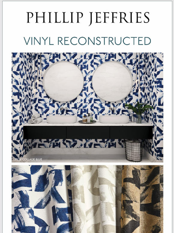 Phillip Jeffries: Introducing Vinyl Reconstructed | Milled