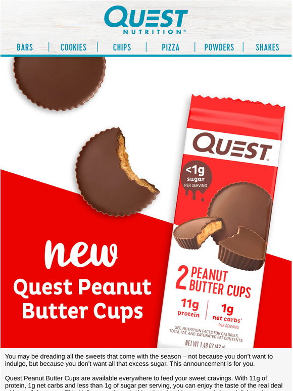 Quest Nutrition: Quest Peanut Butter Cups – AVAILABLE NOW! | Milled