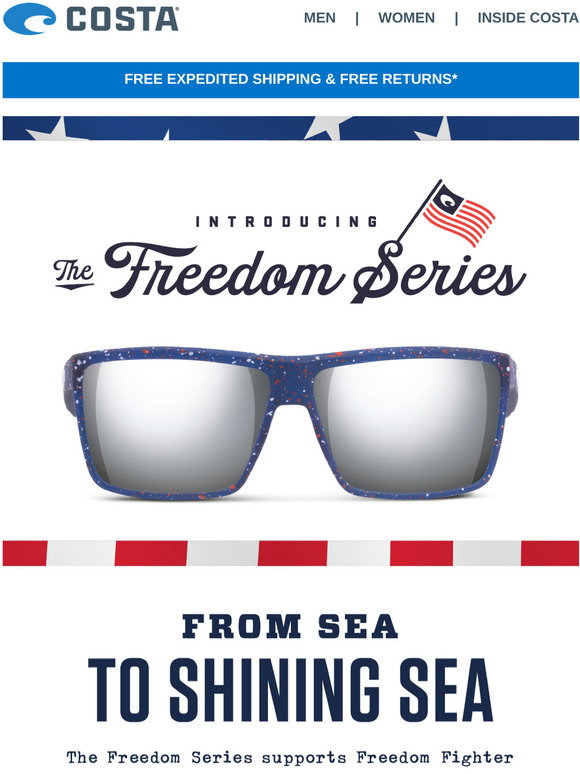 Costa Sunglasses: Introducing the Freedom Series | Milled