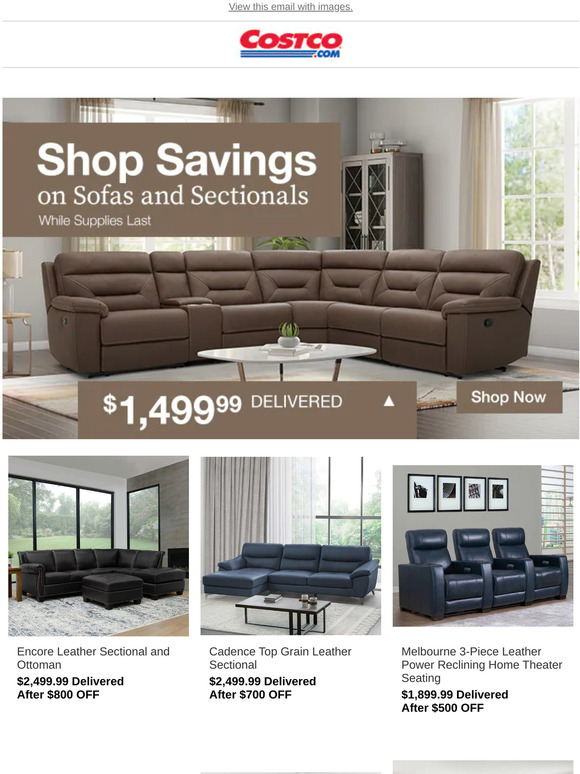 Costco: Save Big on Upgrading your Home! Shop Living Room, Bedroom ...