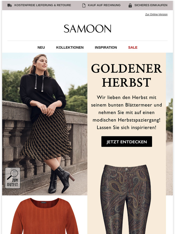 Samoon: Die neue Oktober-Kollektion ist da! | Milled