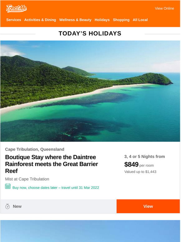 Treat Me: Boutique Stay where the Daintree Rainforest meets the Great ...
