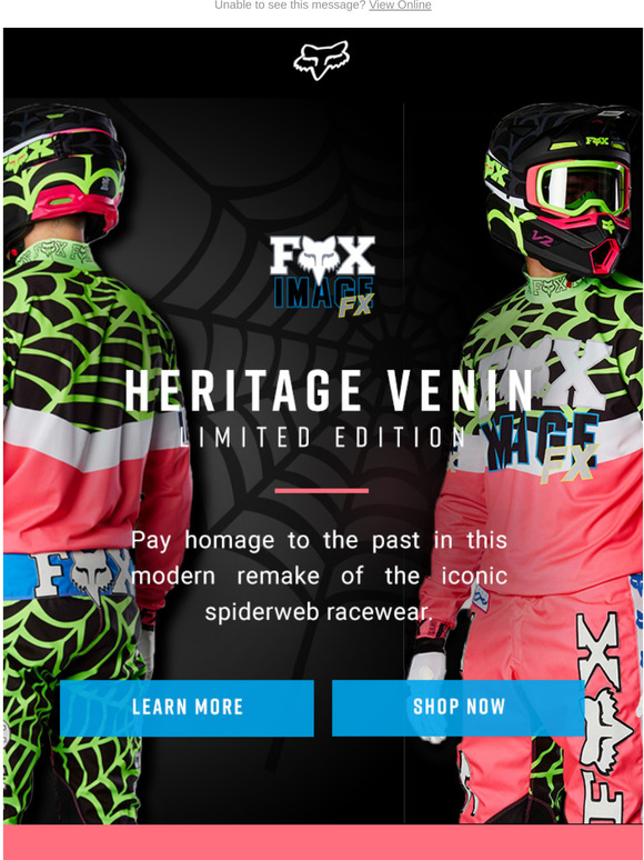 Fox Racing: ‘80s Throwback – Heritage Venin is Here! | Milled