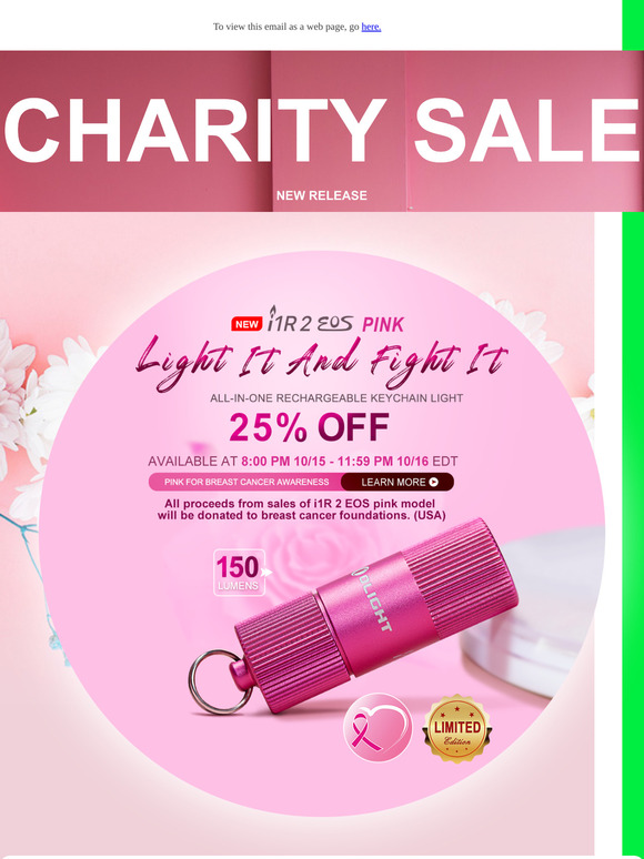 Olight: Olight Pink ? ! Spread love now | Milled