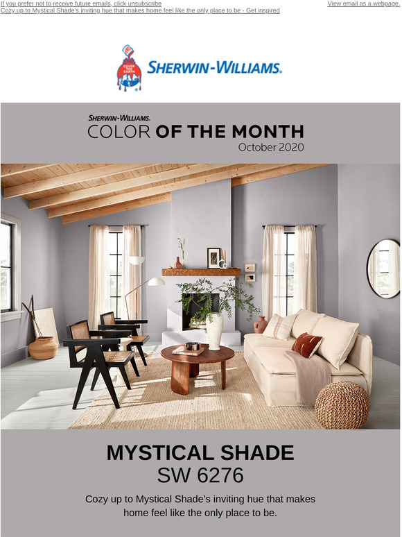 Sherwin Williams Home: 🏡 Color of the Month revealed - give your home a ...