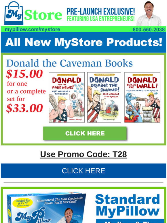 MyPillow: Check Out Our New MyStore Products! | Milled