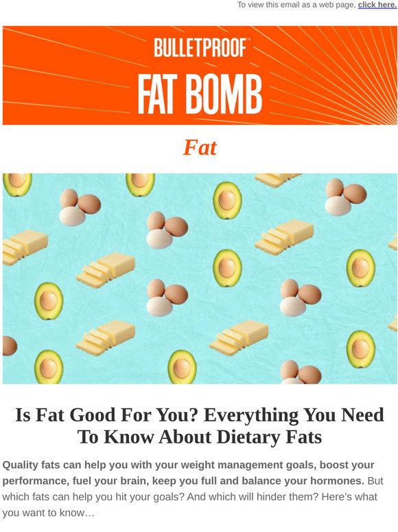 Bulletproof: The Fat Bomb: Fat | Milled