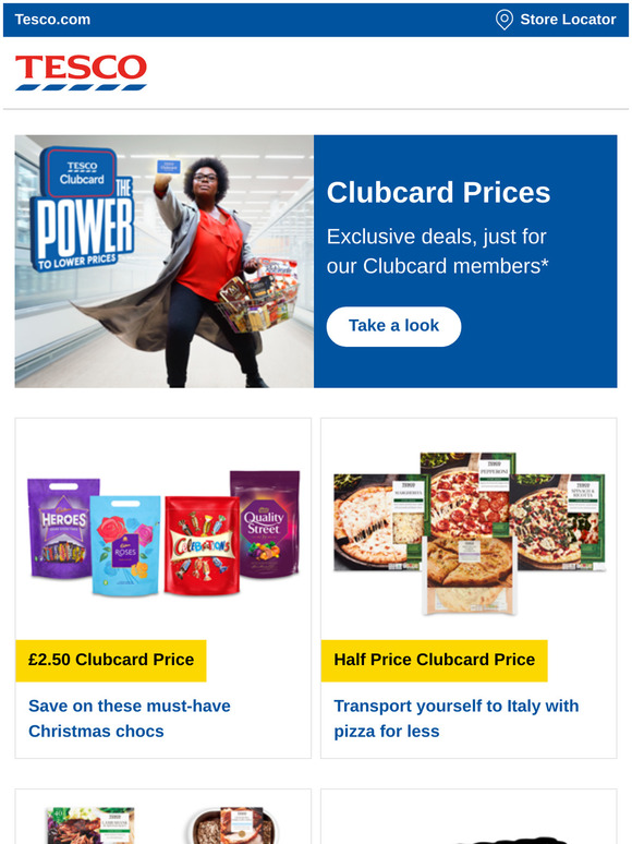 Tesco: Check out exclusive deals for Clubcard members, - | Milled