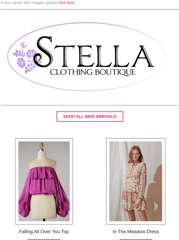 Stella Clothing Boutique: Why Wear Anything Else? | Milled