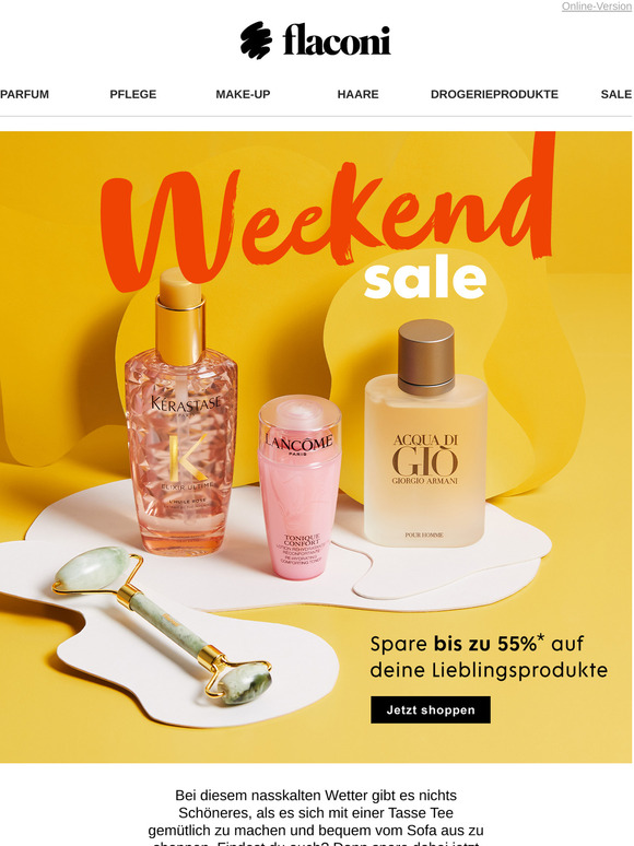 Flaconi Online-Beauty-Shop: 🍂 Spare bis zu 55% auf deine Lieblingsprodukte | Milled