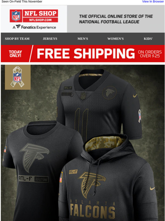 NFL: The 2020 Salute to Service Collection + Free Shipping | Milled